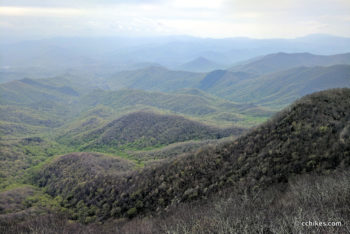 Hike the 25-mile Standing Indian Mountain Loop near Franklin, NC